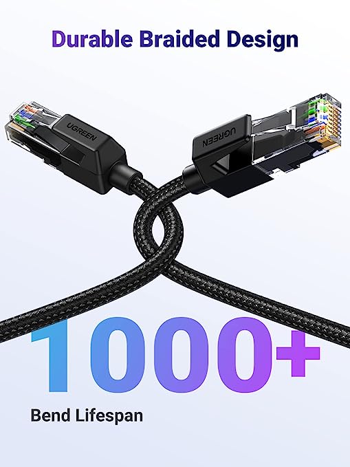 Ugreen 3m CAT 6 UTP Cable Round type – Grey ** – UGREEN Singapore